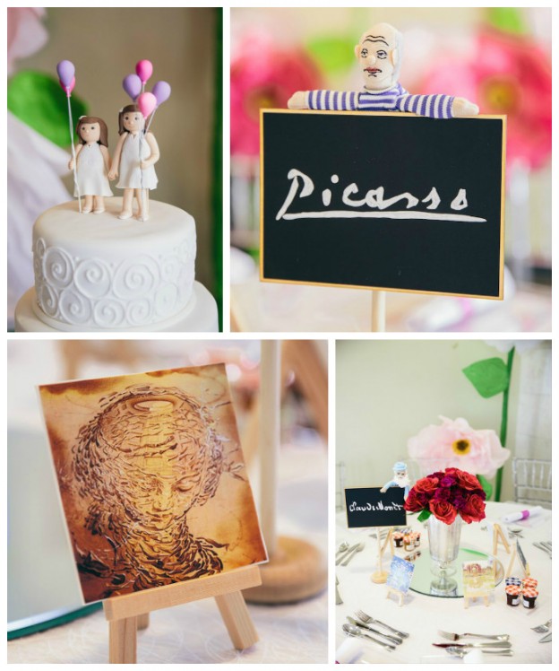 Kara's Party Ideas Art + Artist Themed Birthday Party | Kara's Party Ideas