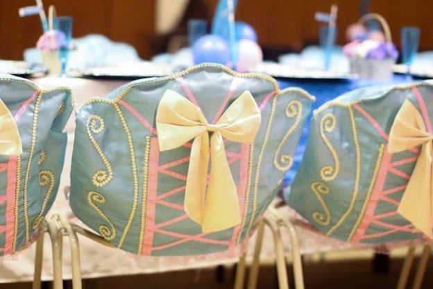 Kara's Party Ideas Glamorous Princess Fifth Birthday Party