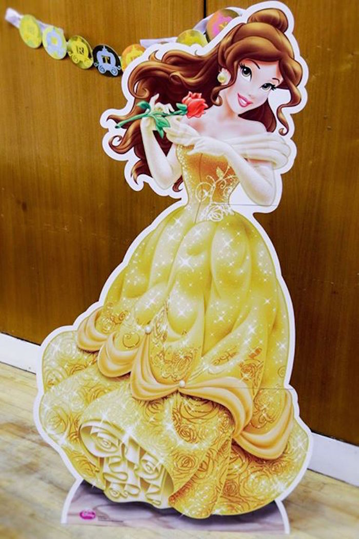 Kara's Party Ideas Glamorous Princess 5th Birthday Party | Kara's Party ...