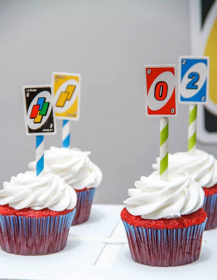 Kara's Party Ideas "Uno" Themed 1st Birthday Party | Kara's Party Ideas