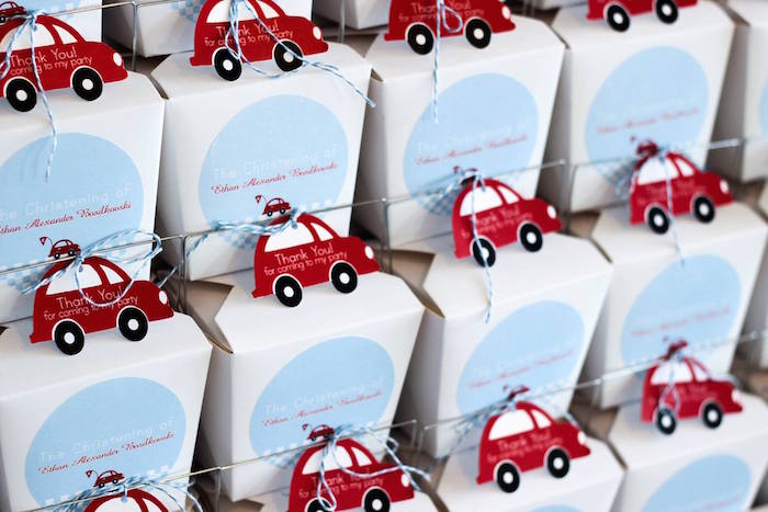 Kara's Party Ideas Little Red Race Car Themed Birthday Party | Kara's ...