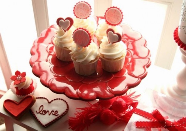 Kara's Party Ideas Sweet Valentine Dessert Table | Kara's Party Ideas