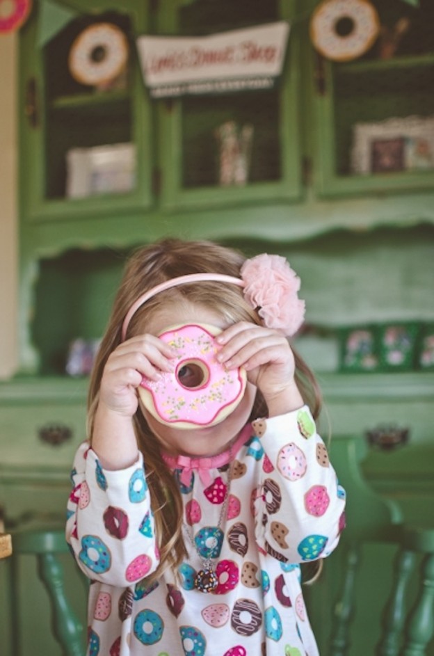 Kara's Party Ideas Vintage Donut Shop Themed Birthday Party | Kara's ...