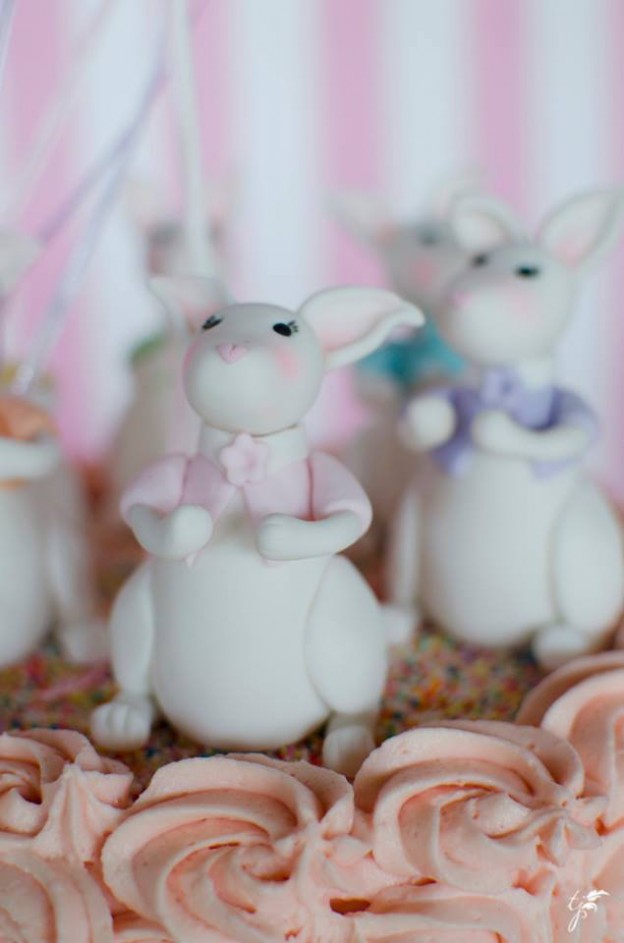 Kara's Party Ideas Bunny Themed 1st Birthday Party | Kara's Party Ideas
