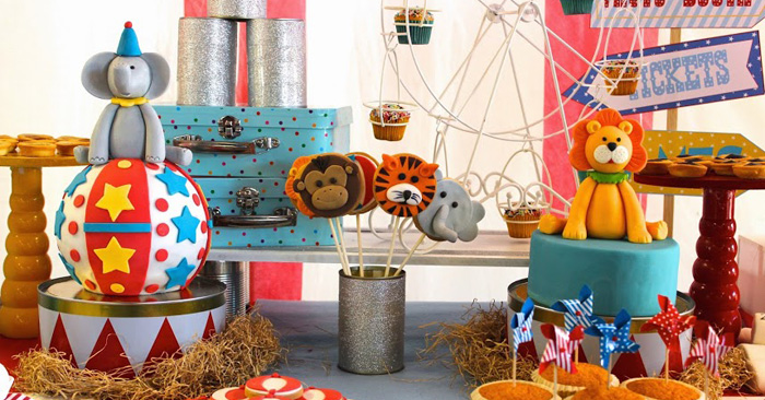 Kara's Party Ideas Circus Themed Birthday Party | Kara's Party Ideas