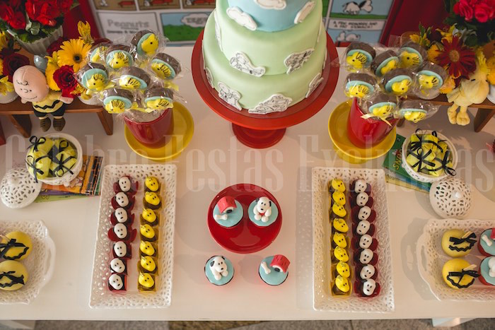 Kara's Party Ideas Snoopy Themed Birthday Party | Kara's Party Ideas