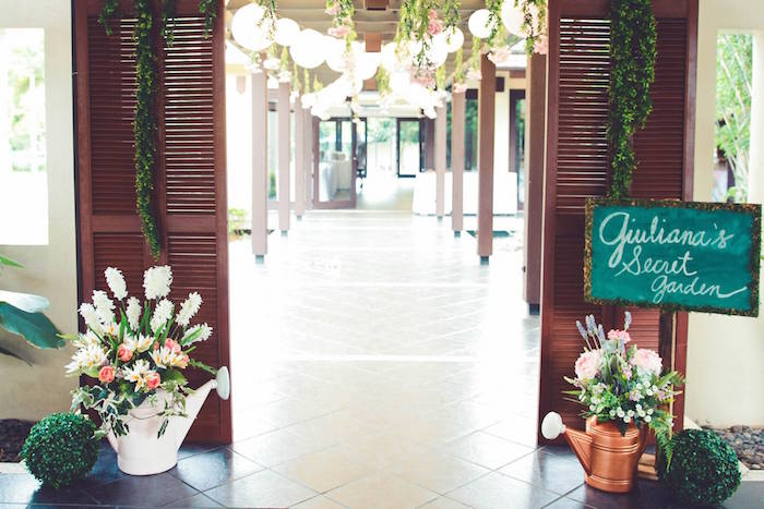 Kara's Party Ideas The Secret Garden Inspired Birthday Party | Kara's ...