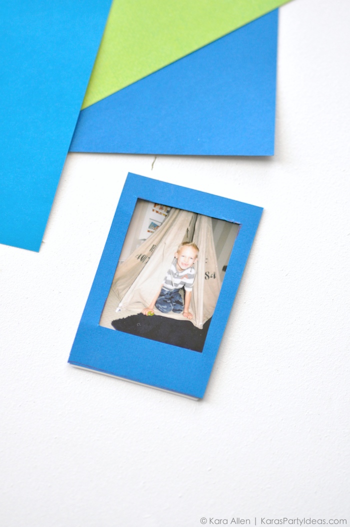 Kara's Party Ideas Father's Day Instax Photo Banner | Kara's Party Ideas