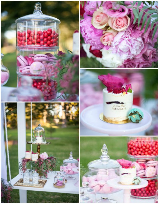 Kara's Party Ideas Romantic Floral Dessert Table | Kara's Party Ideas