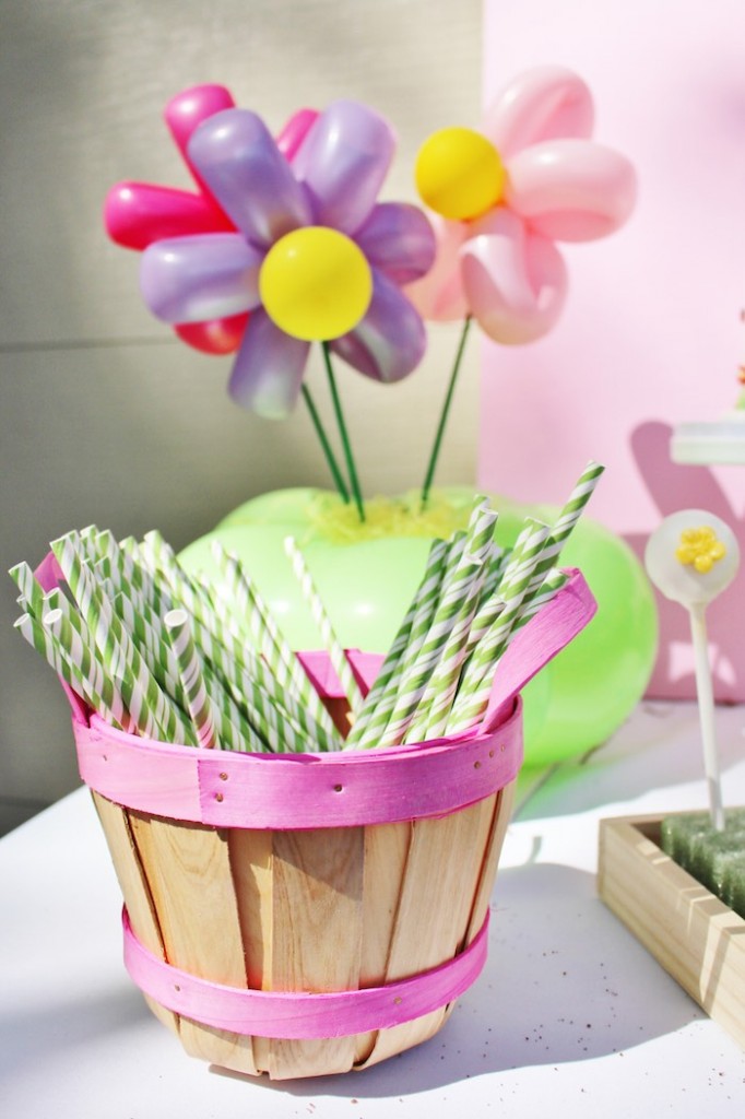 Kara's Party Ideas Spring Garden Birthday Party | Kara's Party Ideas
