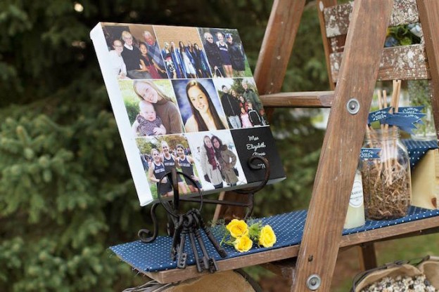Kara's Party Ideas "Keys to Success" Denim Graduation Party | Kara's ...