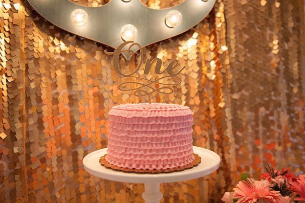 Kara's Party Ideas Pink Nautical Birthday Party | Kara's Party Ideas
