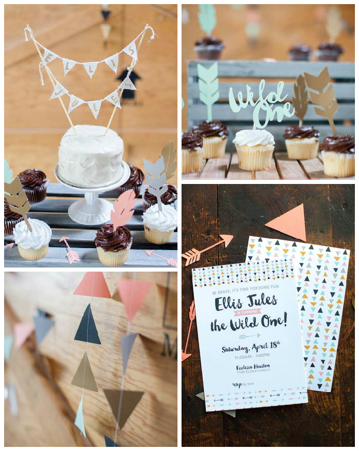 Kara's Party Ideas "Wild ONE" Boho 1st Birthday Party | Kara's Party Ideas