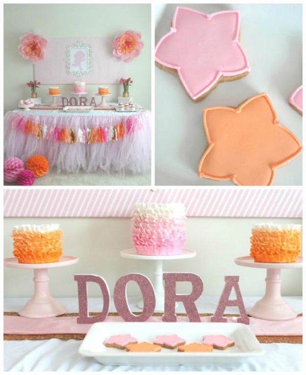 Kara's Party Ideas Chic Dora the Explorer Themed Birthday Party | Kara ...