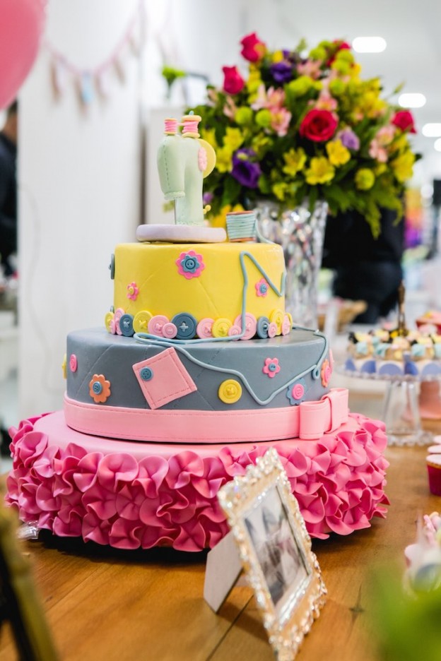 Kara's Party Ideas Elegant Boutique + Sewing Birthday Party