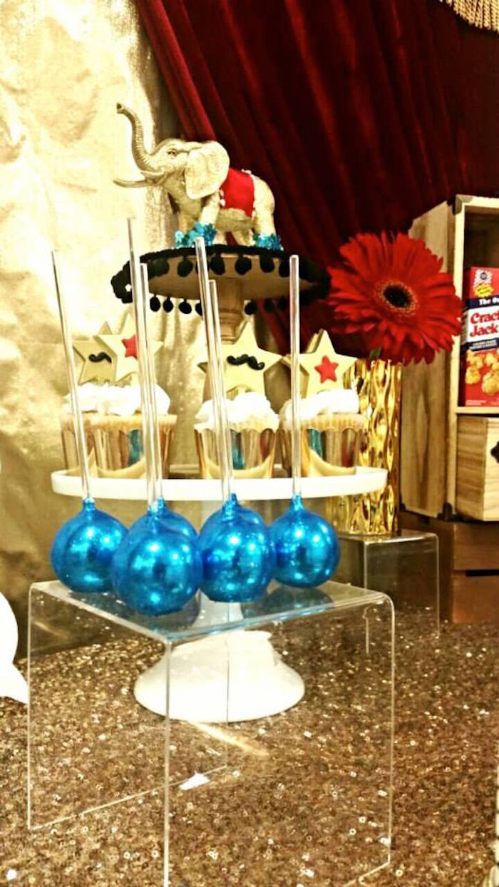 Kara's Party Ideas Glam "Cirque Du Bebe" Baby Shower | Kara's Party Ideas