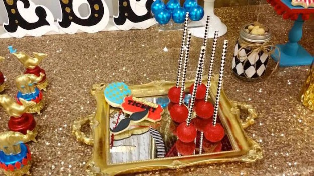 Kara's Party Ideas Glam "Cirque Du Bebe" Baby Shower | Kara's Party Ideas
