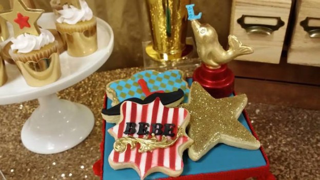 Kara's Party Ideas Glam "Cirque Du Bebe" Baby Shower | Kara's Party Ideas