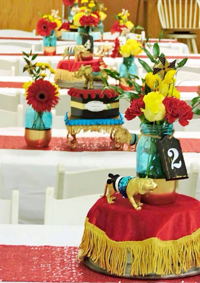 Kara's Party Ideas Glam "Cirque Du Bebe" Baby Shower | Kara's Party Ideas