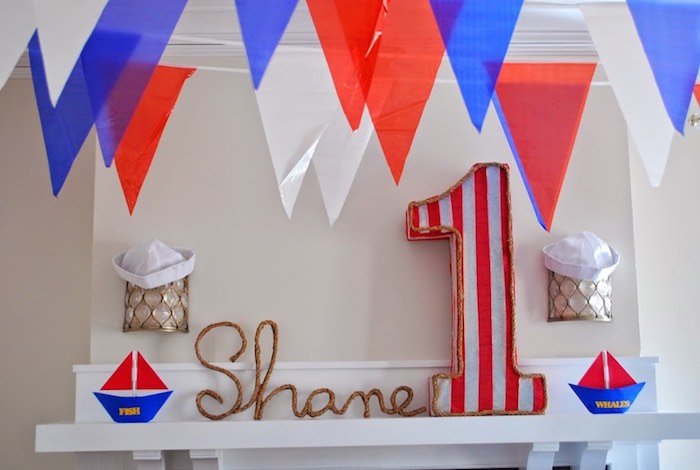 Kara's Party Ideas Popeye + Sailor Themed Birthday Party