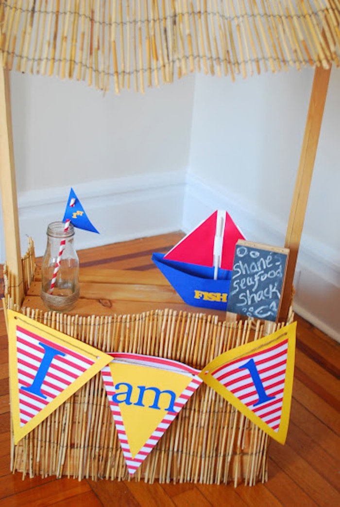 Kara's Party Ideas Popeye + Sailor Themed 1st Birthday Party | Kara's ...