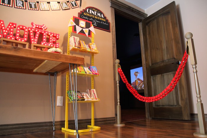 Kara's Party Ideas Movie Theater Birthday Party | Kara's Party Ideas