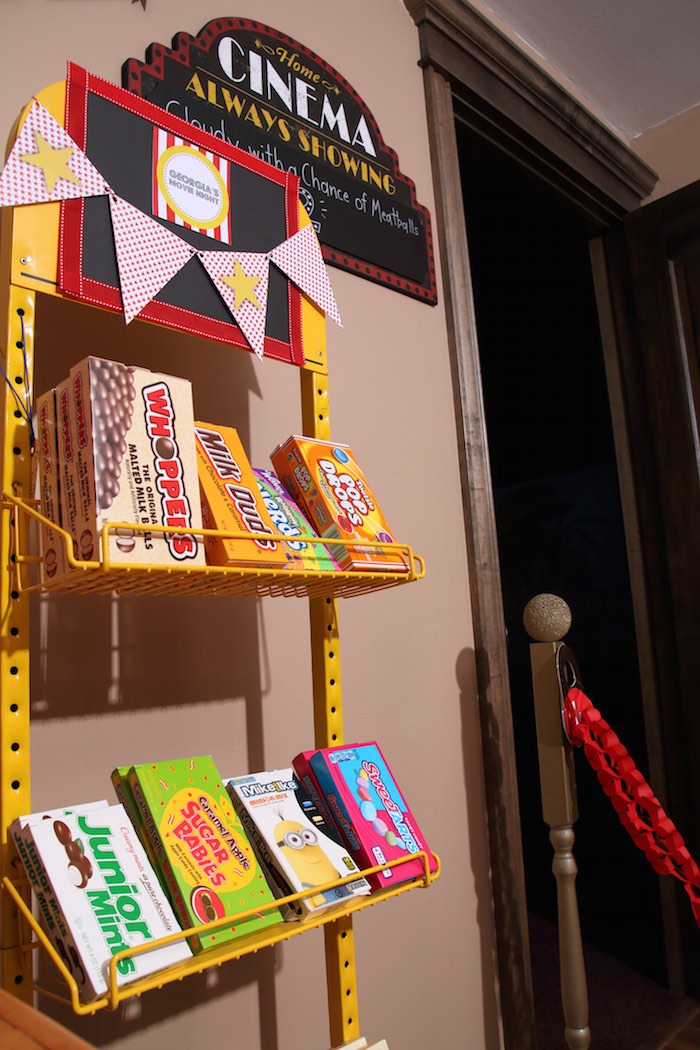 Kara's Party Ideas Movie Theater Birthday Party | Kara's Party Ideas