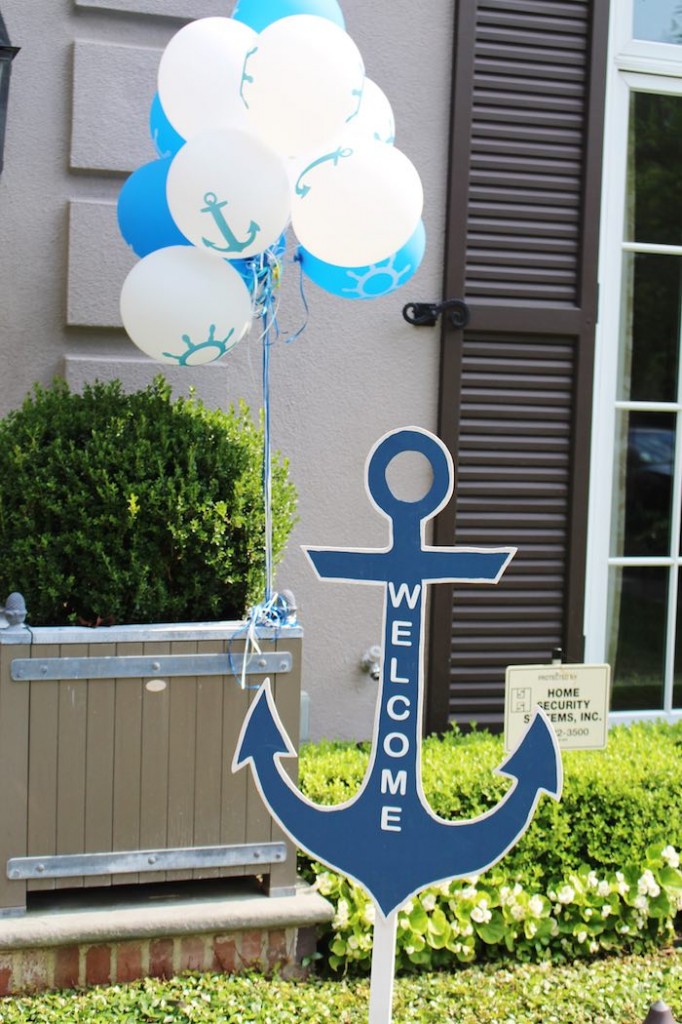 Kara's Party Ideas Nautical 1st Birthday Party | Kara's Party Ideas