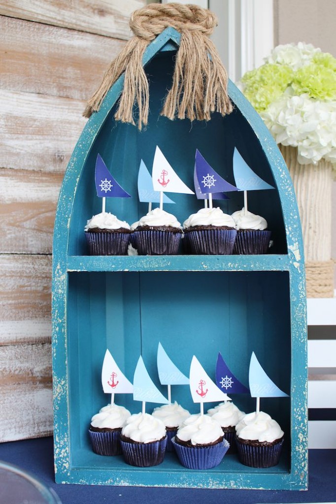 Kara's Party Ideas Nautical 1st Birthday Party | Kara's Party Ideas