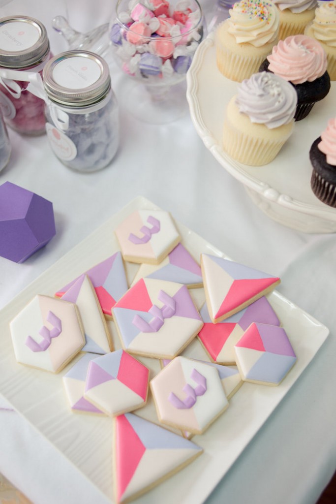 Kara's Party Ideas Pastel Geometric Birthday Party | Kara's Party Ideas