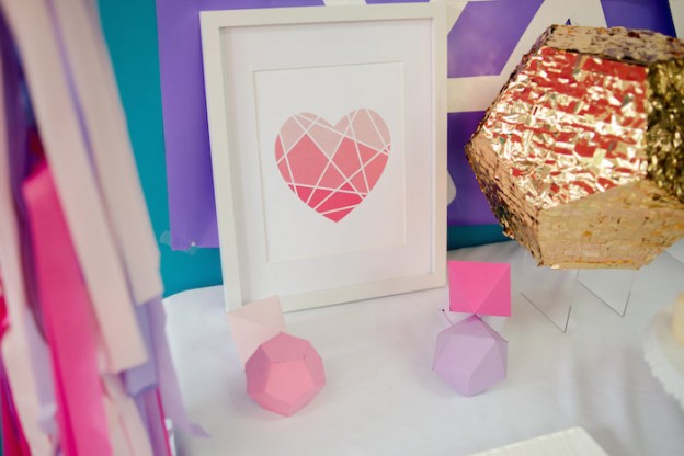 Kara's Party Ideas Pastel Geometric Birthday Party | Kara's Party Ideas