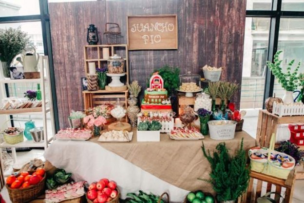 Kara's Party Ideas Rustic Barnyard Birthday Party | Kara's Party Ideas