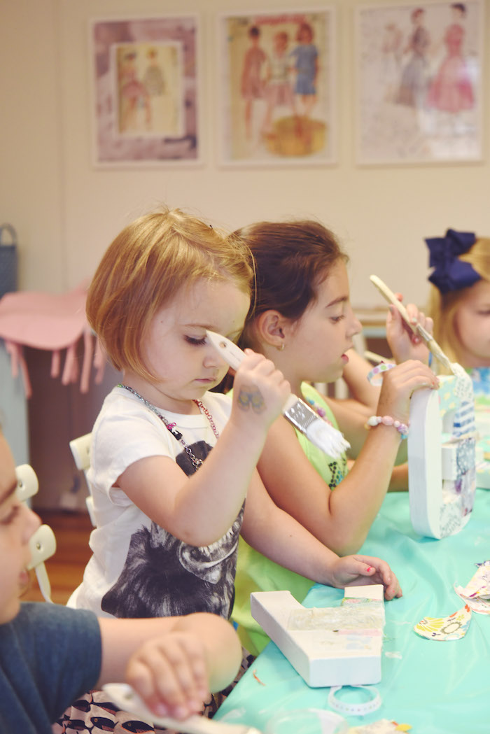 Kara's Party Ideas Craft + Sewing Themed Birthday Party | Kara's Party ...