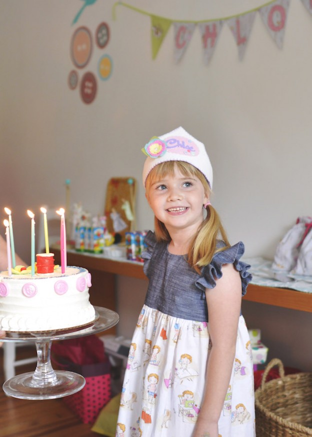 Kara's Party Ideas Craft + Sewing Themed Birthday Party | Kara's Party ...