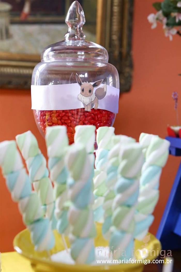Kara's Party Ideas Girly Pokemon Birthday Party | Kara's Party Ideas