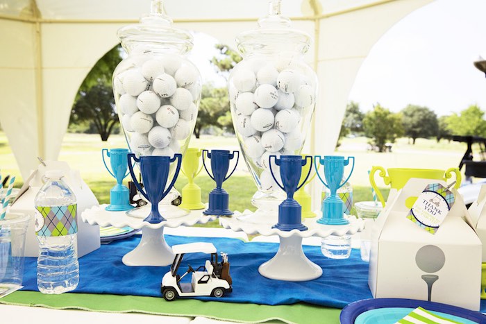 Kara's Party Ideas Golf Themed Birthday Party | Kara's Party Ideas