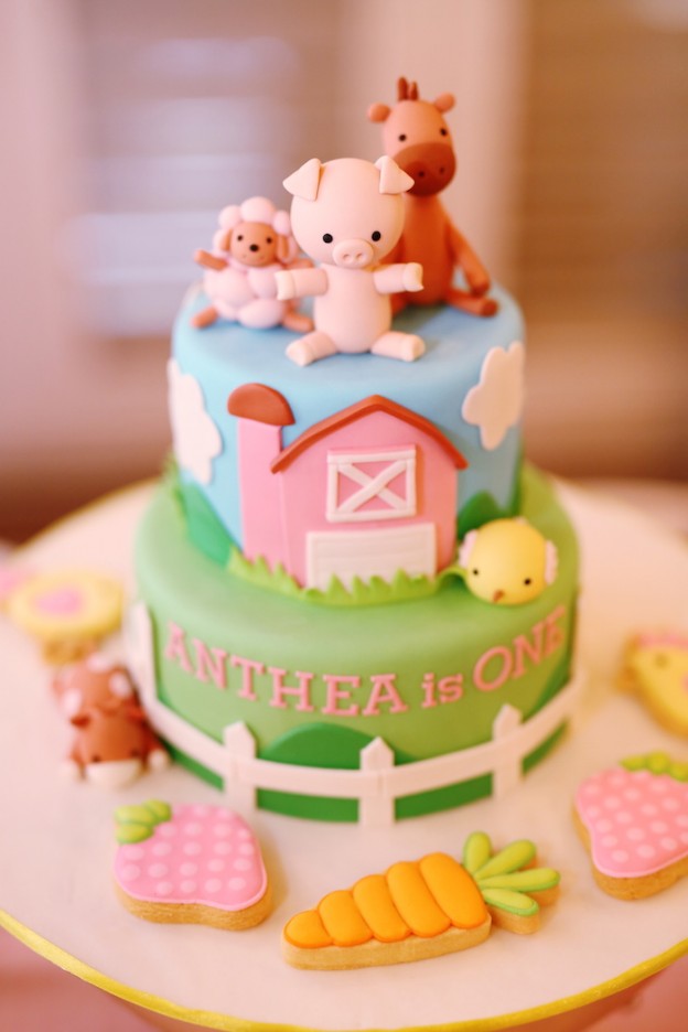 Kara's Party Ideas Pink Barnyard Birthday Party | Kara's Party Ideas