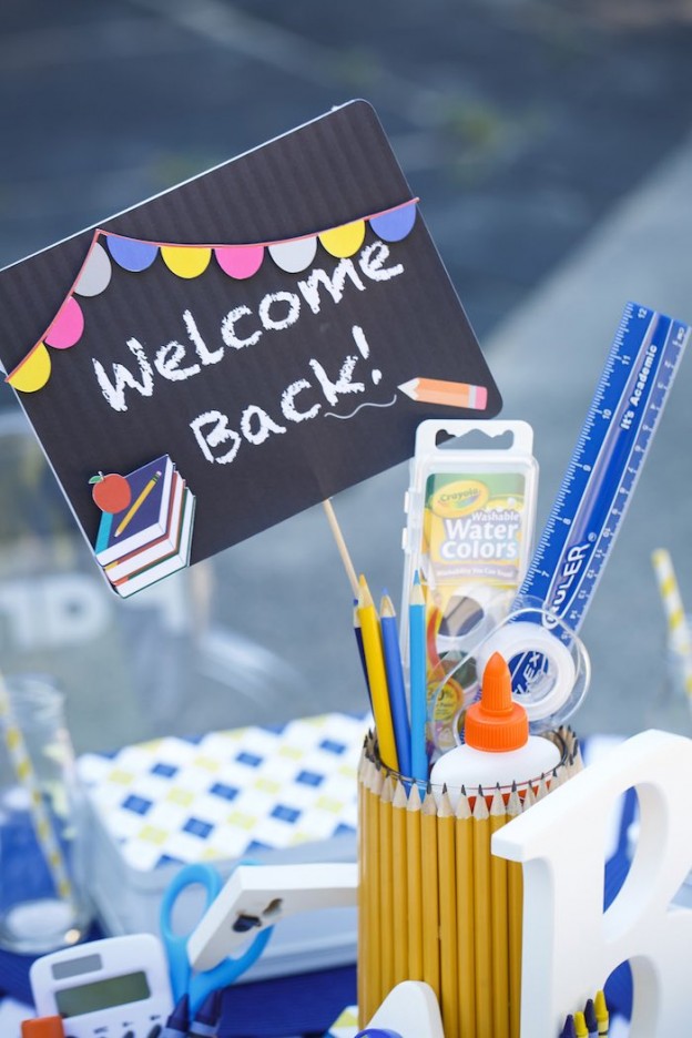 Kara's Party Ideas Back To School Celebration | Kara's Party Ideas