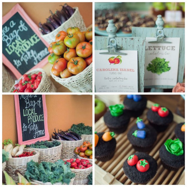 Kara's Party Ideas Farm Fresh Birthday Party | Kara's Party Ideas