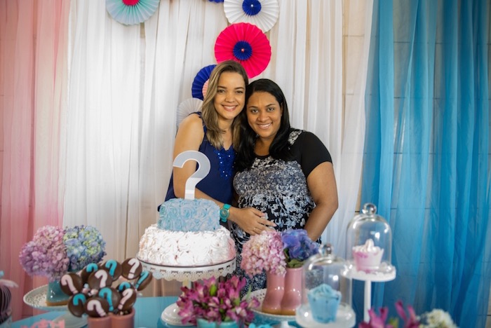 Kara's Party Ideas Gender Reveal Tea Party | Kara's Party Ideas