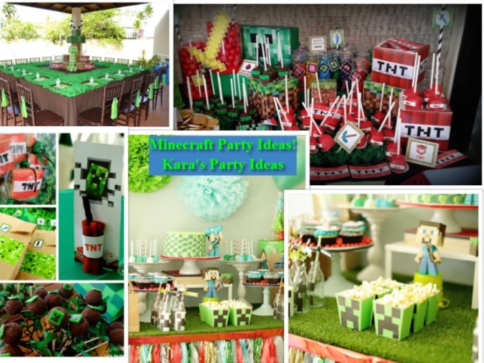 Kara's Party Ideas Minecraft Party Ideas | Kara's Party Ideas