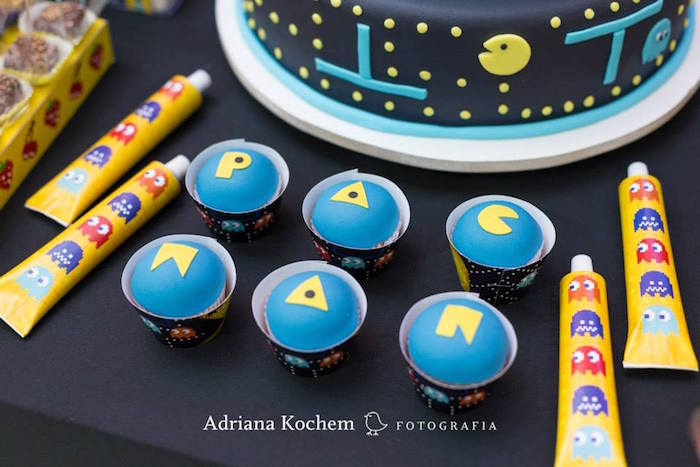 Kara's Party Ideas Pac-Man Video Game Birthday Party | Kara's Party Ideas