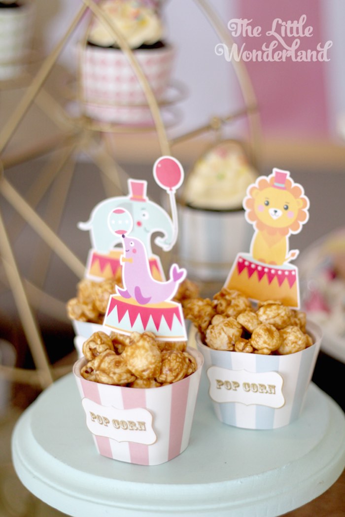 Kara's Party Ideas Pastel Carnival Birthday Party | Kara's Party Ideas