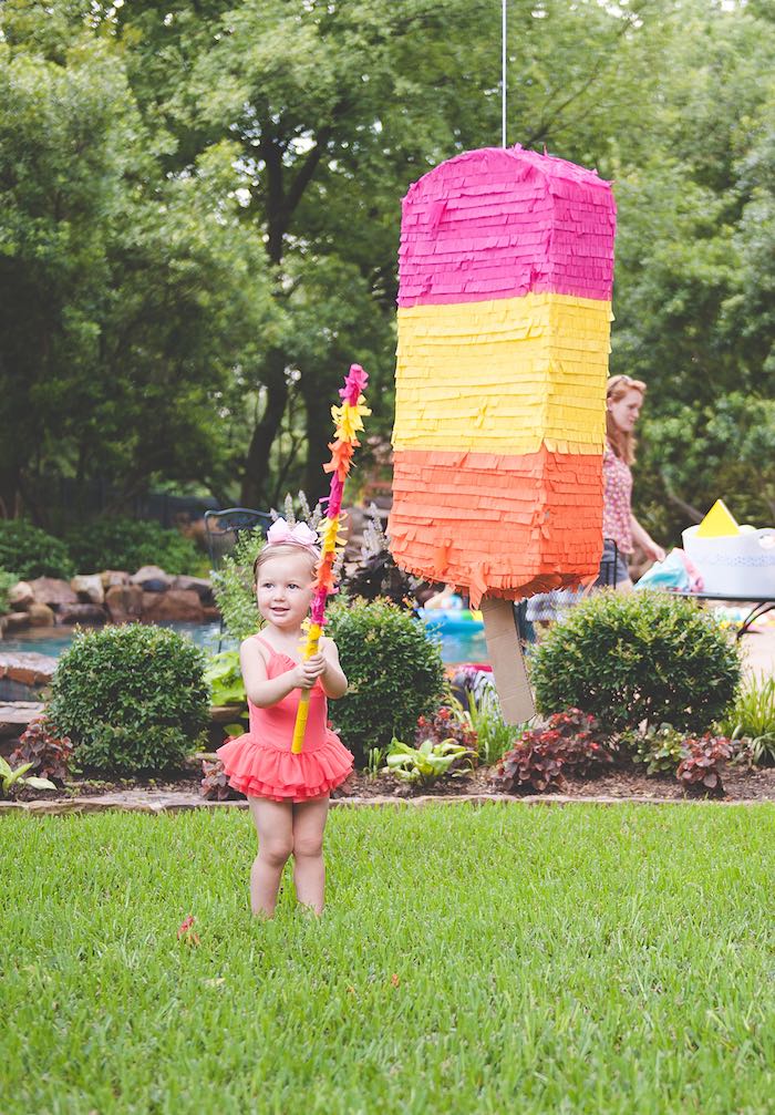 Kara's Party Ideas Birthday Popsicle Pool Party | Kara's Party Ideas