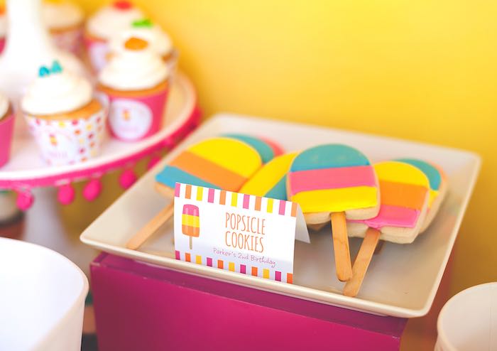 Kara's Party Ideas Birthday Popsicle Pool Party | Kara's Party Ideas