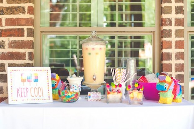 Kara's Party Ideas Birthday Popsicle Pool Party | Kara's Party Ideas