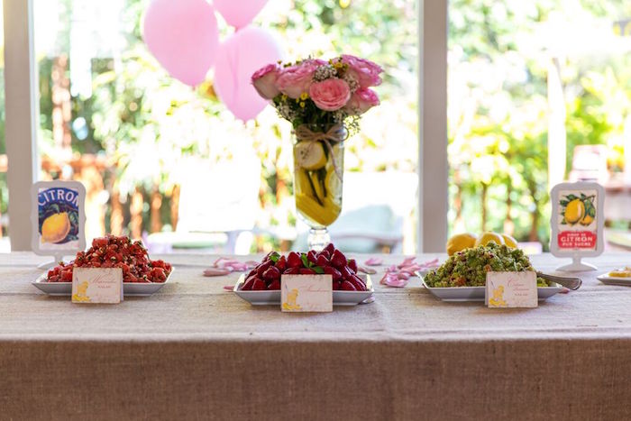 Kara's Party Ideas Vintage Lemonade Stand Party | Kara's Party Ideas