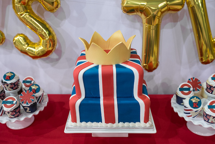 Kara's Party Ideas British Style Royal Prince Party | Kara's Party Ideas