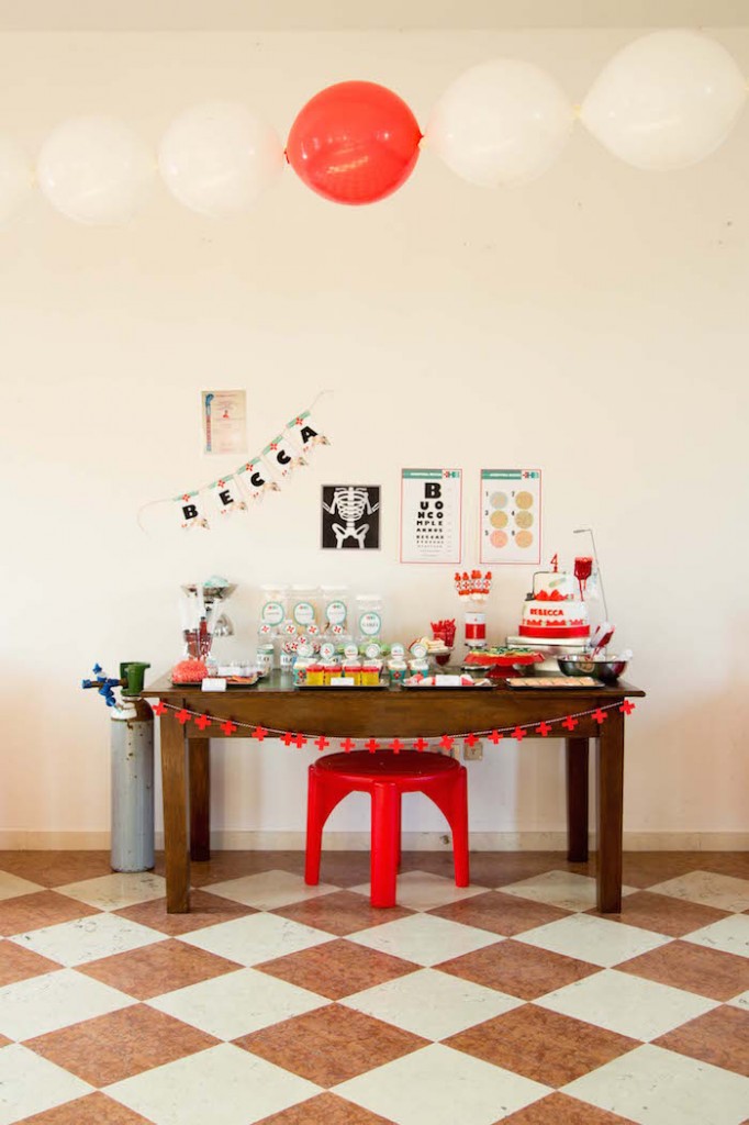 Kara's Party Ideas Doctor Themed Birthday Party | Kara's Party Ideas