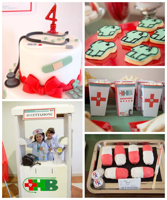 Kara's Party Ideas Doctor Themed Birthday Party | Kara's Party Ideas